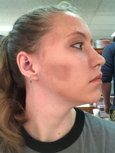 Corrective Stage Makeup Pearl Earrings Earrings