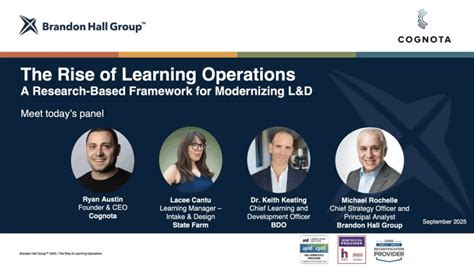 Learning Operations Framework Transform Landd Strategy