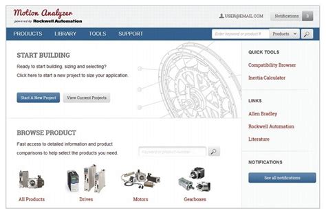 Rockwell Automation Rebuilds Motion Analyzer Software As A Web Tool