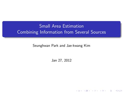 Small Area Estimation Combining Data Sources