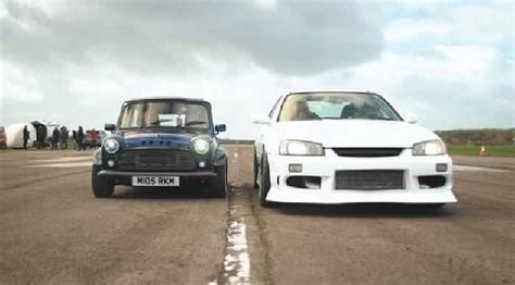 This Weird Drag Race Sees A K20 Swapped Mini One News Page