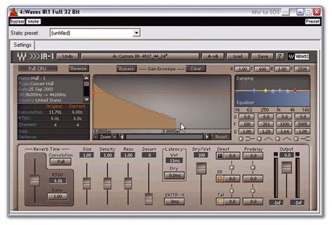 Convolution Processing With Impulse Responses