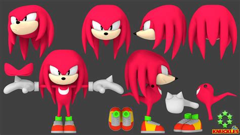 Classic Knuckles Model By Nibroc Rock On Deviantart
