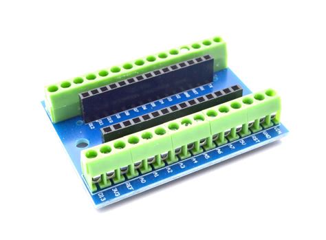 Shield Con Bornas De Entrada Y Salida Para Arduino Nano Digital Codesign