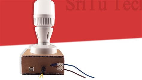 How To Make A Clap Control Table Lamp With The Arduino Sritu Hobby