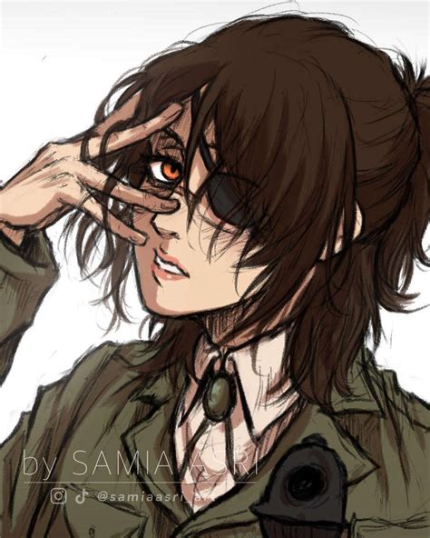 Samia Asri Illustration 2d Animation On Instagram Hange Zoe Fanart ⚔️ Hangezoe