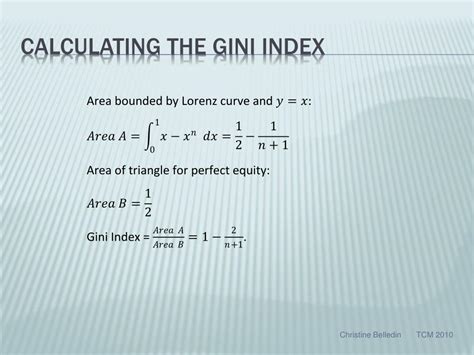 PPT The Gini Index Using Calculus To Measure Inequity PowerPoint Presentation ID 1261181