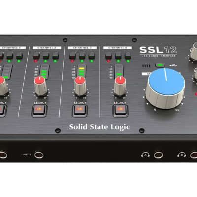 Solid State Logic SSL 12 12 Channel USB Audio Interface Reverb