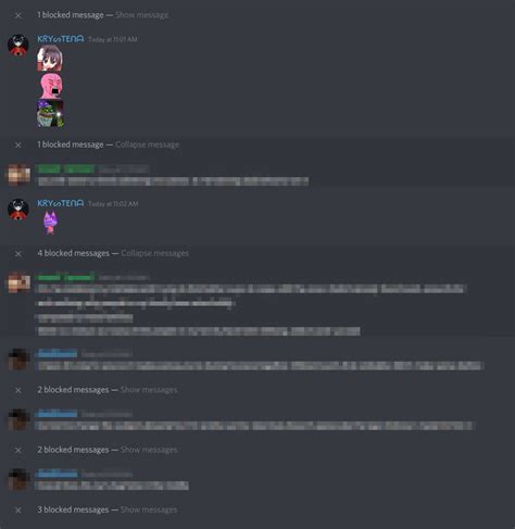 Blocked Messages Be Actually Blocked Discord