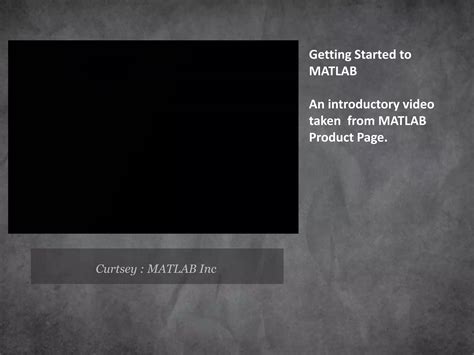 Matlab Introduction Pptx Programming Languages Computing