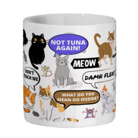 Funny Cat Mug For Cat Lover Cat Owner Crazy Cat Lady Fun Etsy Uk