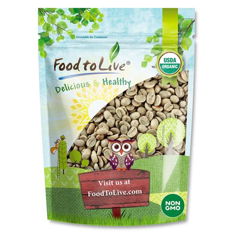 Organic Nicaragua Arabica Green Coffee Beans Buy In Bulk From Food To Live