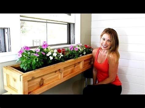 Easy 20 Window Planter Box Tutorial Diy Joy