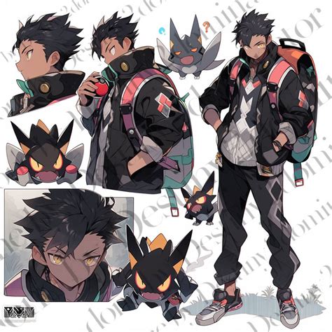 Pokemon Trainer Adopt 18 By Destiny2dominator On Deviantart