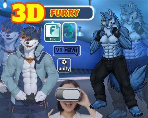 Design Custom 3d Vrchat Avatar 3d Rig Vrchat Furry Avatar Anime Vrchat Avatar By Thomvtuber