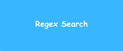 Regex Search Series Title “automate The Boring By Praise Idowu Medium