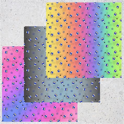 Blue Candy Corn Png Seamless Pattern Halloween Scrapbook Paper Los Angeles Baseball Cute