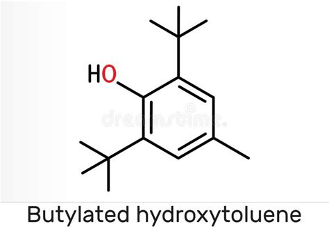Hydroxytoluene Stock Illustrations 63 Hydroxytoluene Stock
