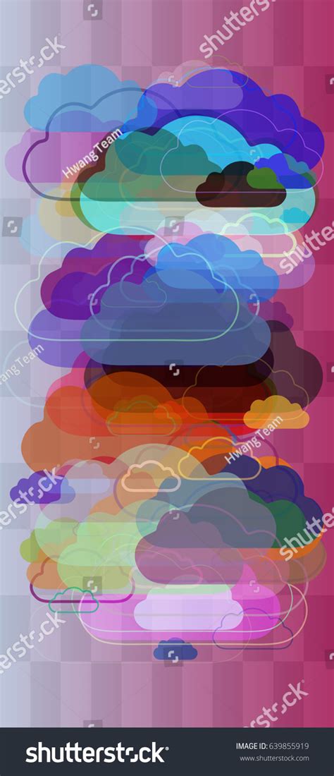 Wind Elements Background Stock Vector Royalty Free 639855919