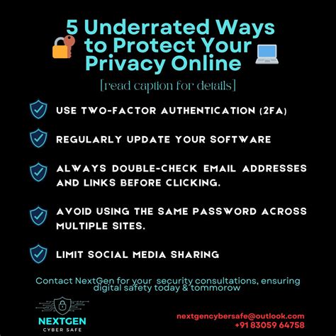 How To Protect Your Privacy Online And Avoid Scams Nextgen Cybersafe Posted On The Topic