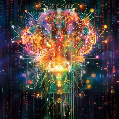 Abstract Representation Of Artificial Intelligence Premium Ai Generated Image