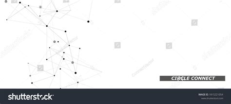 Vector Dots Lines Black Color Connections Stock Vector Royalty Free 1815221054 Shutterstock