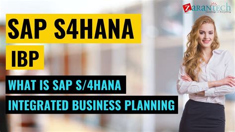 What Is SAP S4HANA Integrated Business Planning IBP ZaranTech YouTube