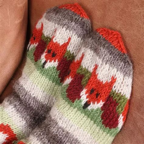 Pachamama Skulk Of Foxes Sofa Socks £14 95