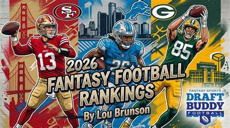 2026 Fantasy Football Rankings Are Live Draft Buddy