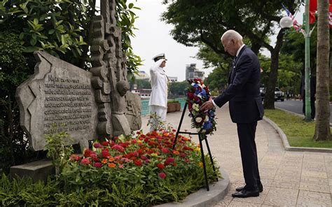 Biden Highlights Business Deals Pays Respects At John Mccain Memorial