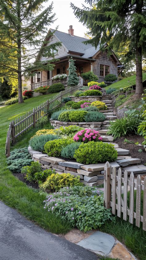 23 Sloped Yard Garden Ideas To Turn That Hill Into A Showstopper