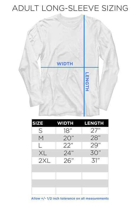 Size Charts