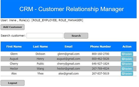 Github Arminzou Crm System A Crm Customer Relationship Management System Web Application