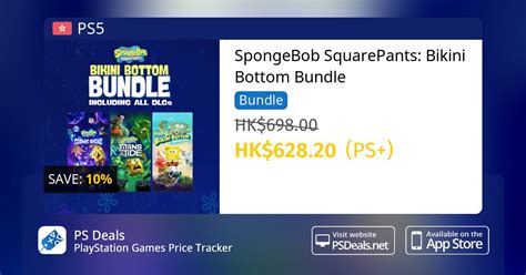 10 Discount On Spongebob Squarepants Bikini Bottom Bundle Ps5 — Buy