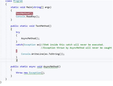 Async Void Vs Async Task In Asynchronous Programming Vishal Khatals Blog