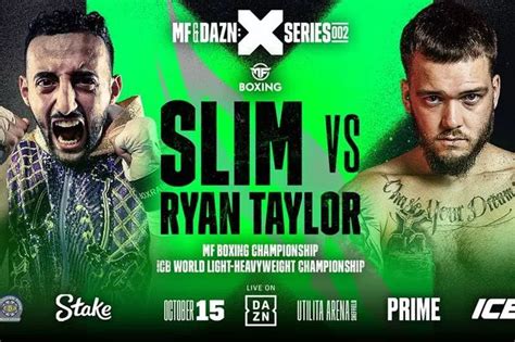 Slim Albaher Vs Ryan Taylor Full Fight Online X Series 002