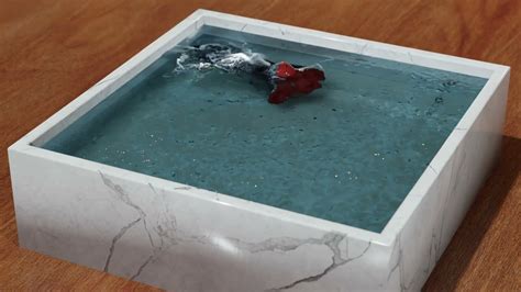 Flickering Fluid Particles Particles And Physics Simulations Blender Artists Community