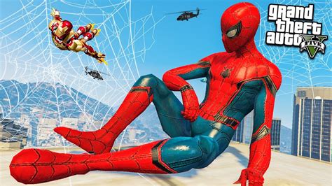 ГТА 5 МОДЫ ЧЕЛОВЕК ПАУК ВОЗВРАЩЕНИЕ ДОМОЙ ОБЗОР МОДА В Gta 5 ИГРЫ ГТА МИР МОДОВ ВИДЕО ДЛЯ