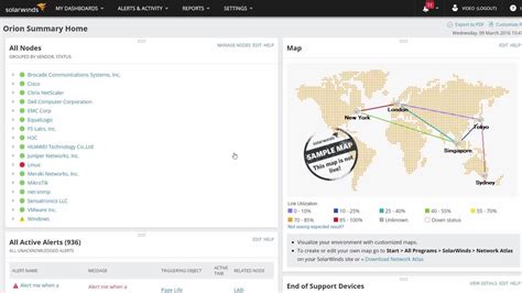 navigating the web console video solarwinds worldwide llc help