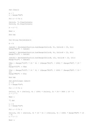 Rumus Vb TXT Computing Technology Computing