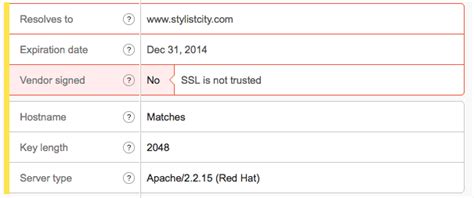 android security certificate not trusted error on mobile via