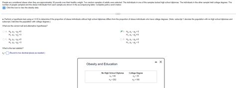 Solved A H0 P1p2 0 H1 P1p2 0 C H0 P1p20 H1 P1p2 0 B Chegg Com