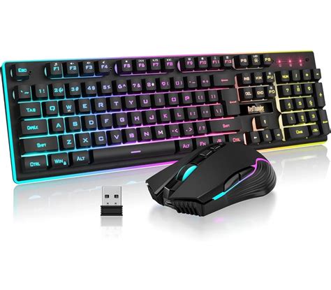 Red Thunder Keyboard And Mouse Set
