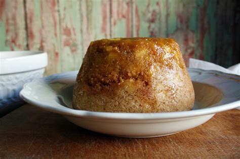 Pear Cinnamon And Syrup Steamed Sponge Pudding Dom In The Kitchen