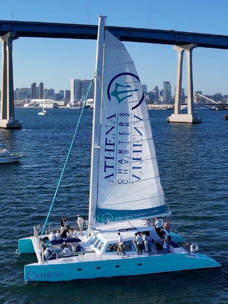 Boat Rental San Diego Explore San Diego Bay On The Athena