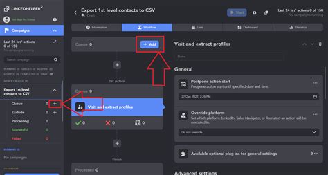 Export Your Linkedin Contacts To A Csv File Visit And Extract Profiles