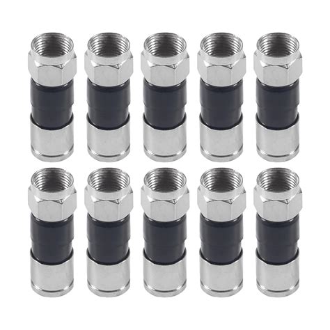 Amazon Com Diann Pcs Rg Compression Connectors Rg F Type Connector Coax Coaxial Compression