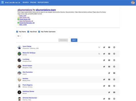 vladimir iglovikov on linkedin added a feature to salesbrain tech [1] you go to the page …