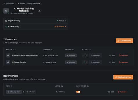 Accessing Entire Domains Within Networks NetBird Docs