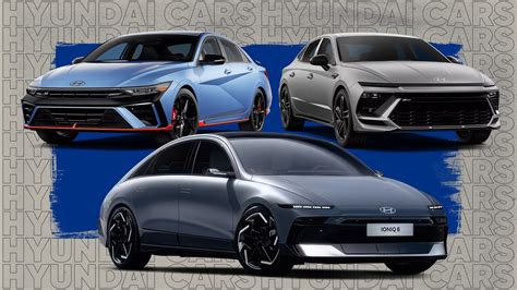 Hyundai New Car Lineup